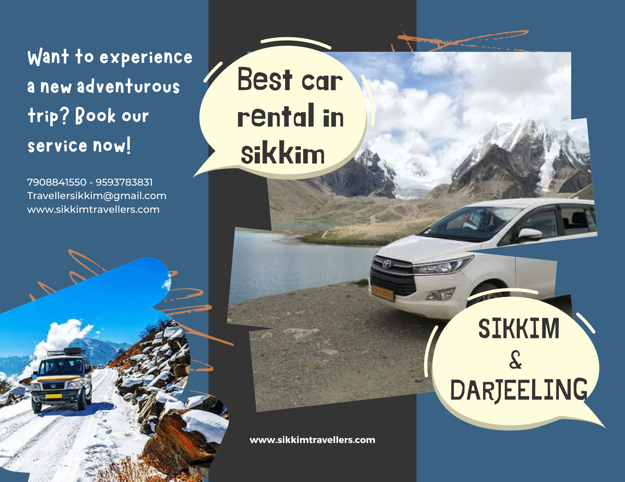 Best deal in taxi service, car rental, and cab booking in Sikkim ...